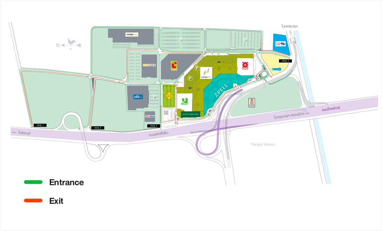 ภาพรวม futurepark | Future Park The Natural Metro Shopping Park